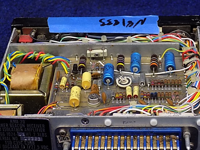 King 066-1024-13 KMA-20 MARKER BEACON RECEIVER ISOLATION AMPLIFIER